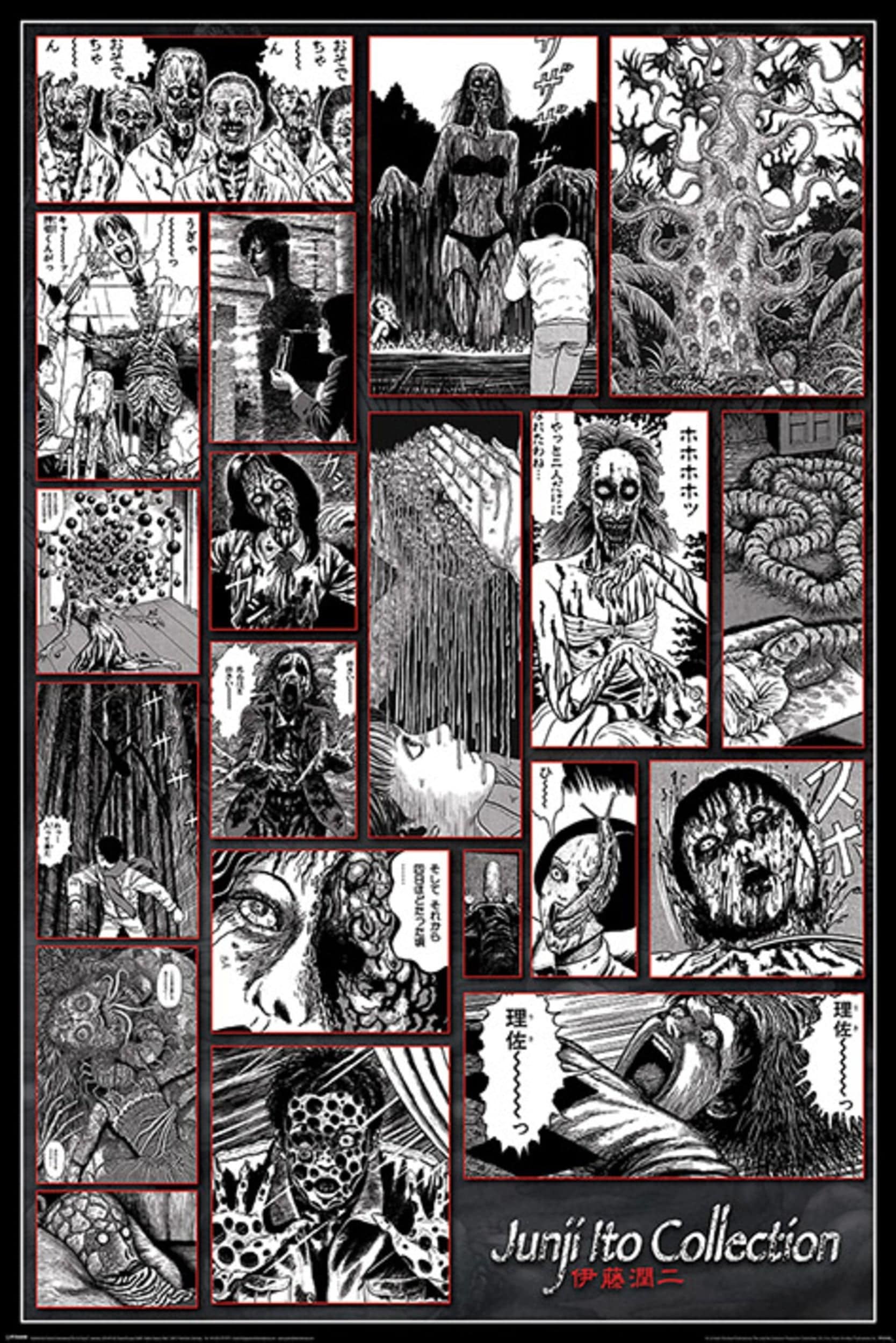 Poster Junji Ito - Collection of the Macabre 61x91.5cm | Leroy Merlin