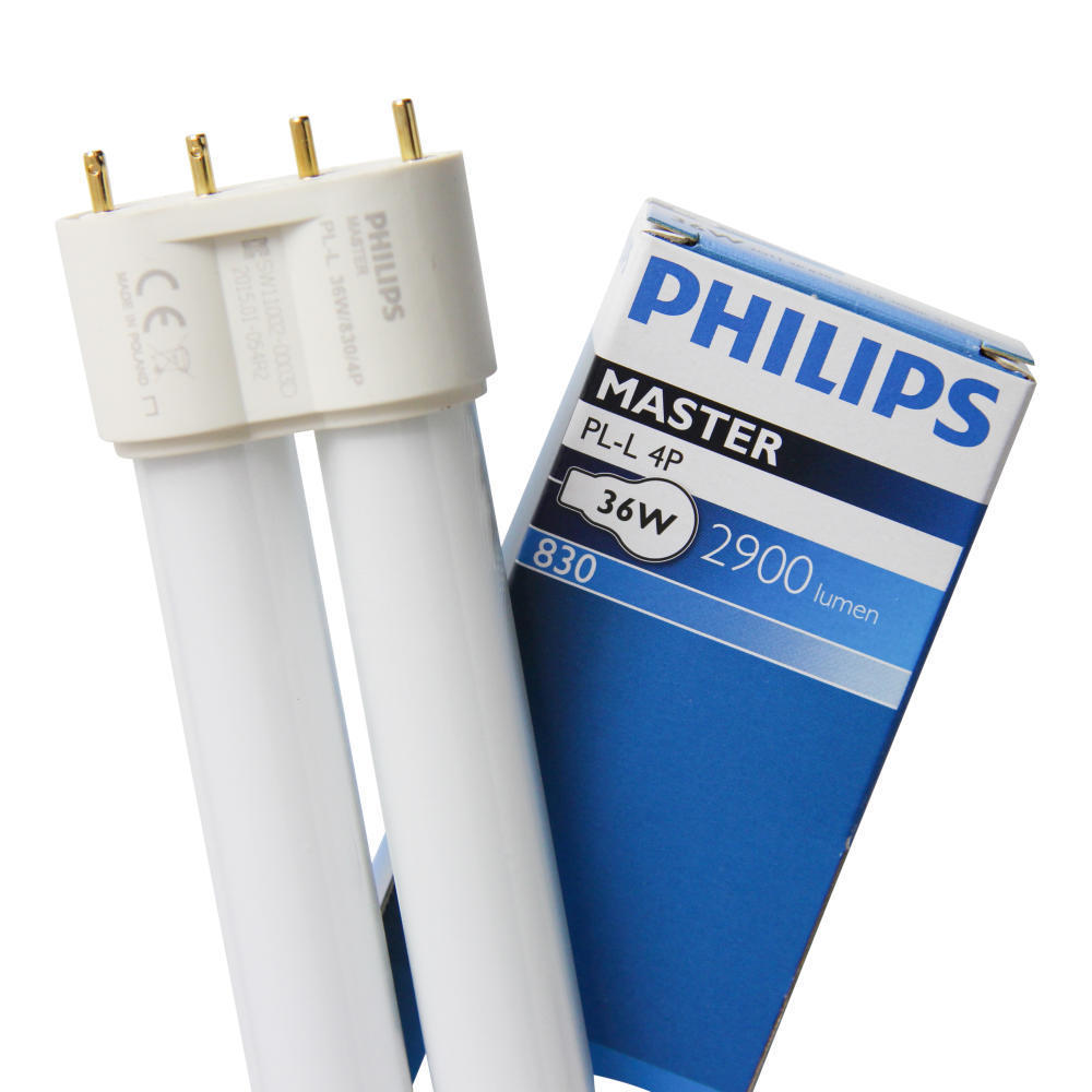 Ampoule master pl-l 2g11 4broches 36 watts code couleur 830 | Leroy Merlin