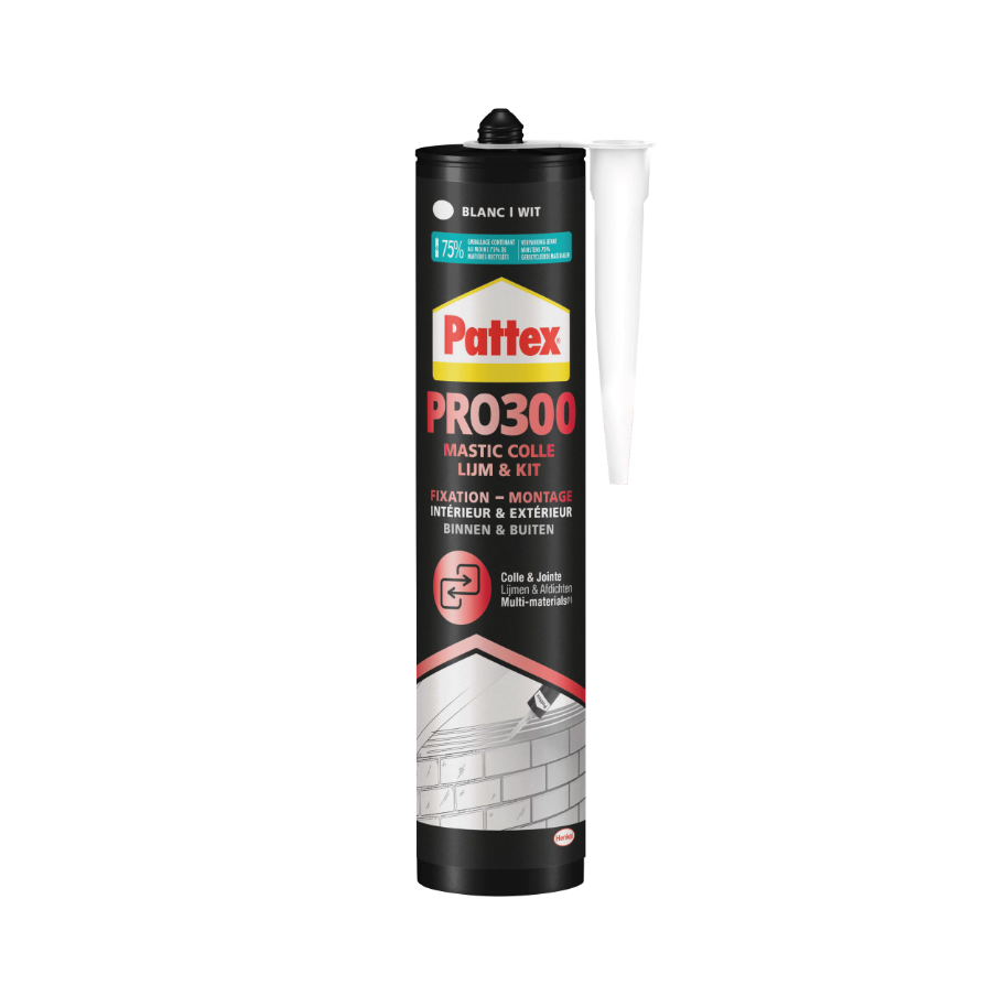 Colle fixation PRO300 Total Fix 410g blanc - PATTEX - 1506659 | Leroy ...