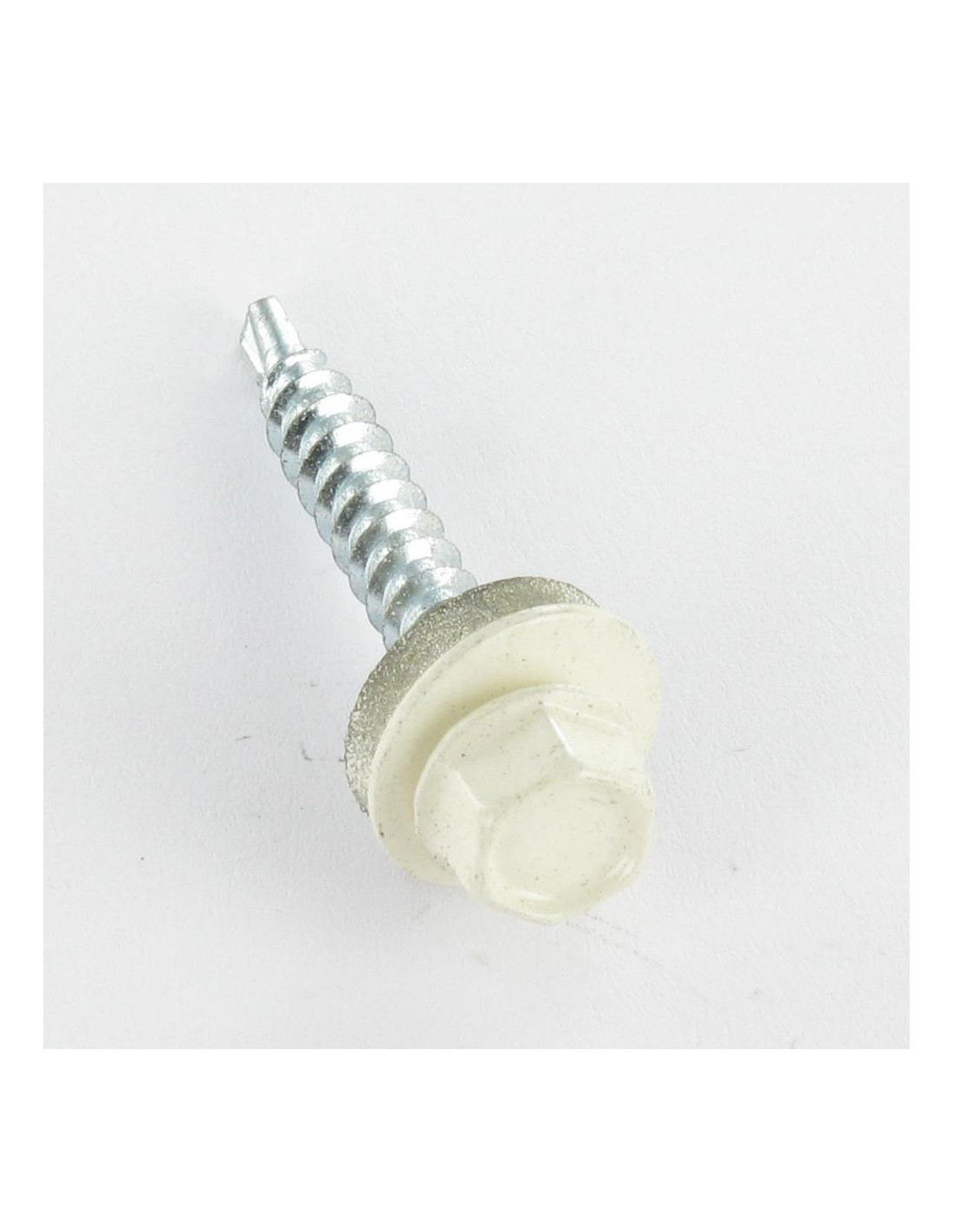 Vis autoperceuse Tête hexagonale TH 4.8X35 Rondelle d"étanchéite avec joint néoprene EPDM Acier ...