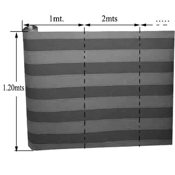 Lona para toldo Docril - 00017 White Stone Pumpkin | Leroy Merlin