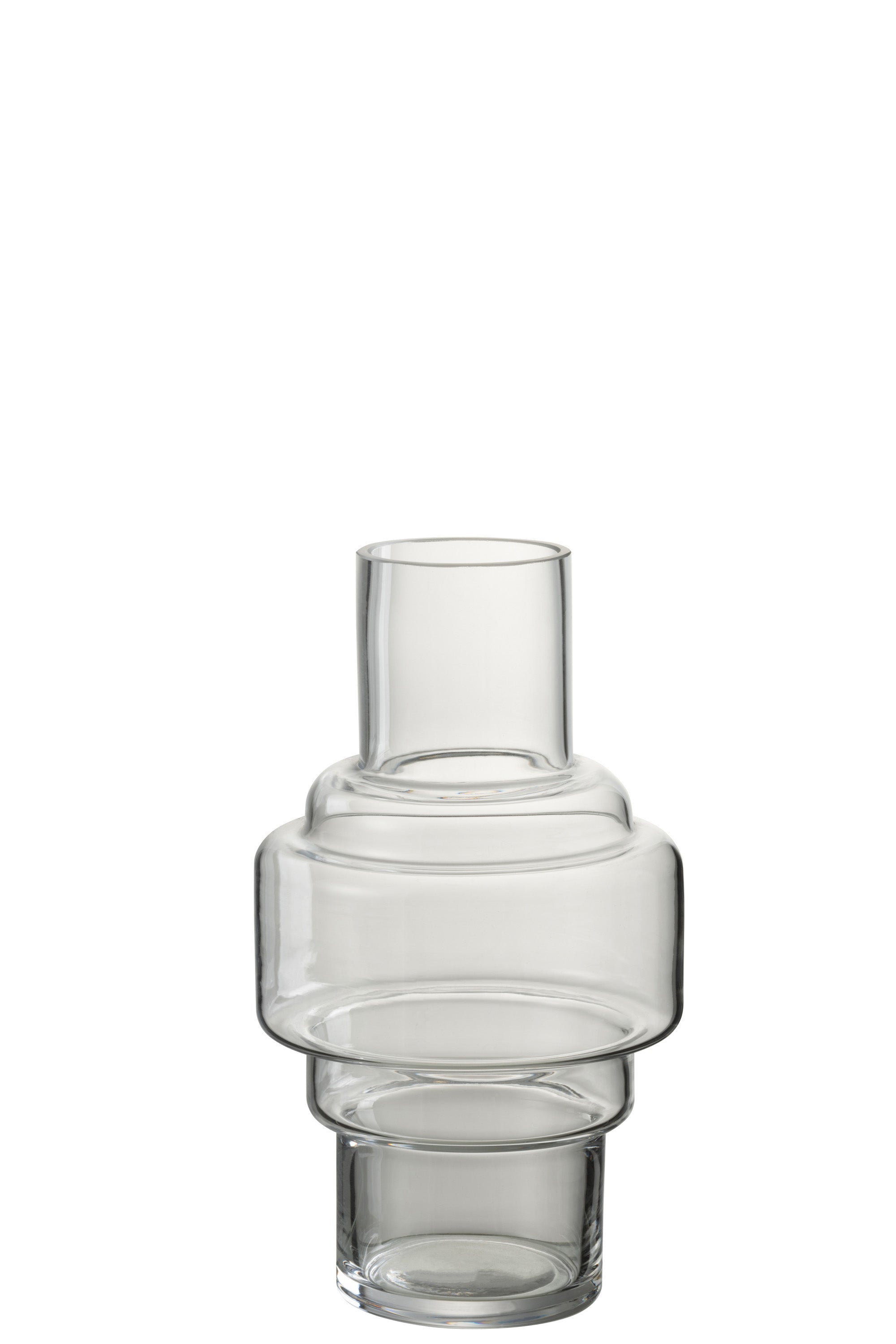 Vase rino verre transparent small H. 25cm | Leroy Merlin