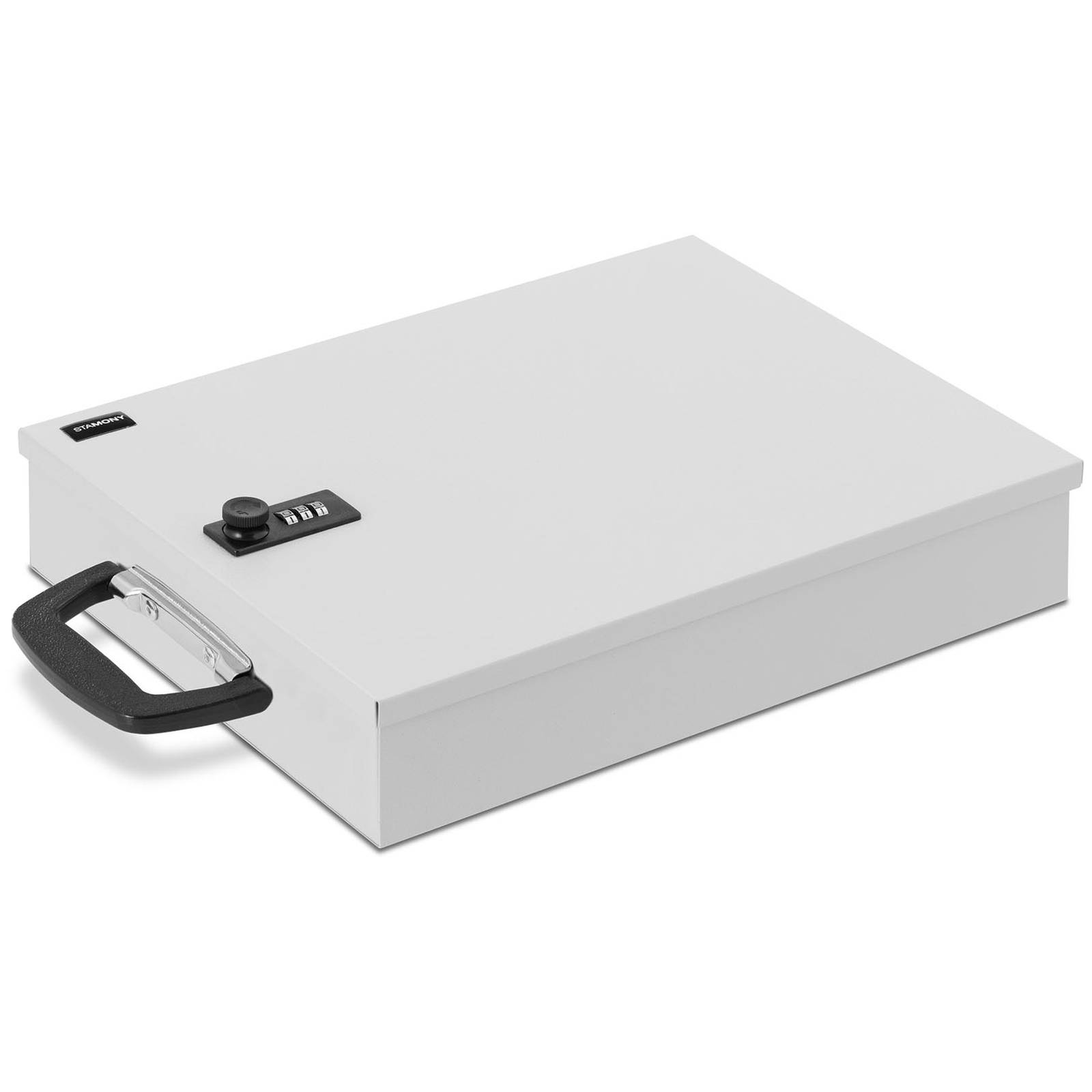 Coffre-fort document - Stamony - Dimensions : 355 x 255 x 70 - Matériau ...