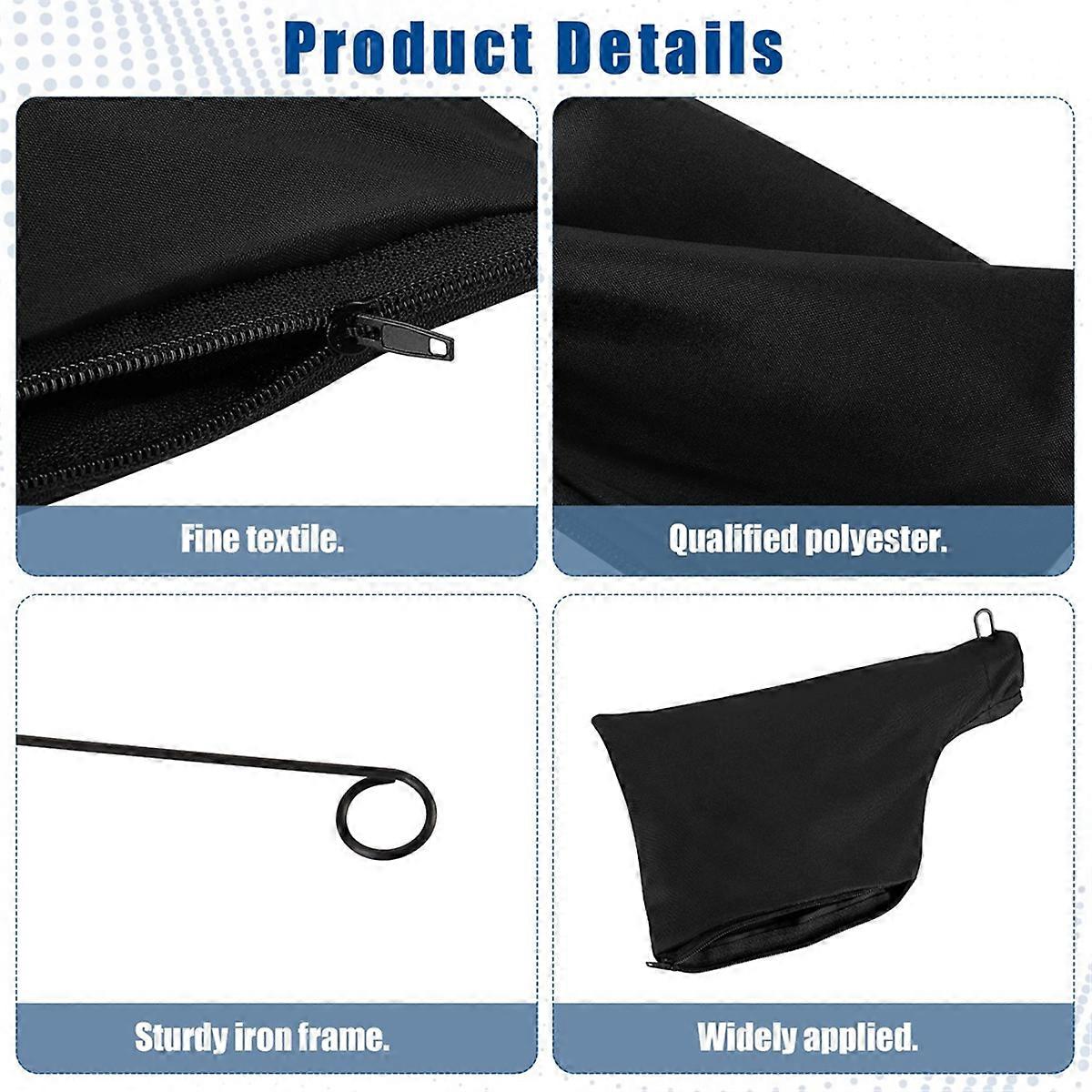Bolsa de recolección de polvo negra para sierra de inglete modelo 255 ...