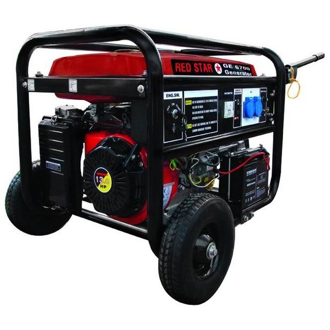 Generatori Mosa Red-Star Ge-6700 Avr Benzina Kw 5,0 | Leroy Merlin