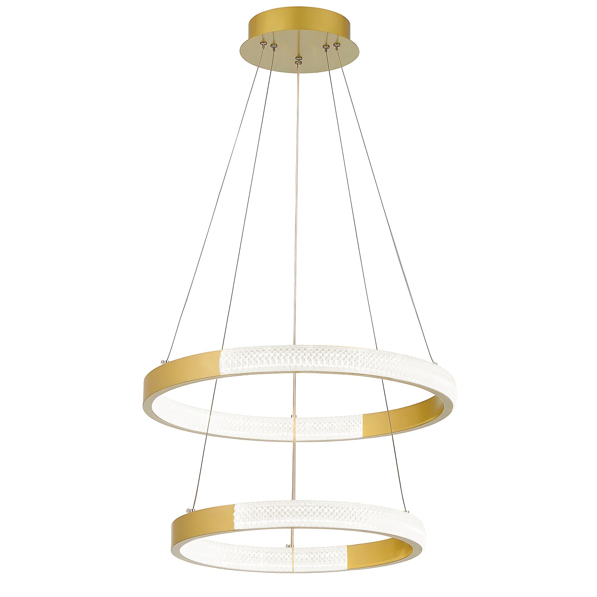 LAMPE SUSPENDUE TOOLIGHT LHJ044-CP2 GOLD | Leroy Merlin