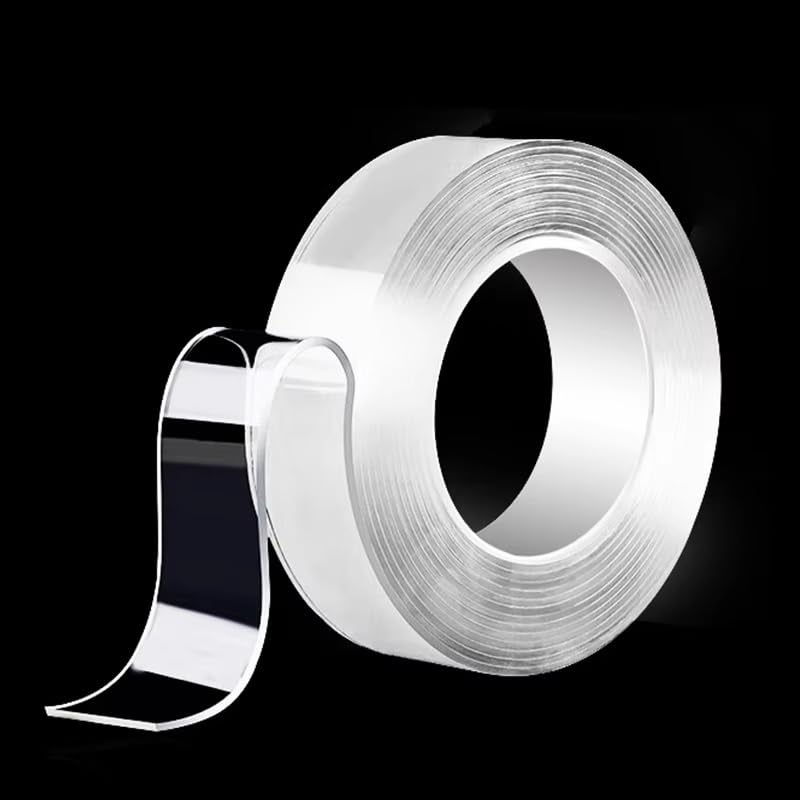 Cinta nano de doble cara, muy resistente, transparente y duradera para ...