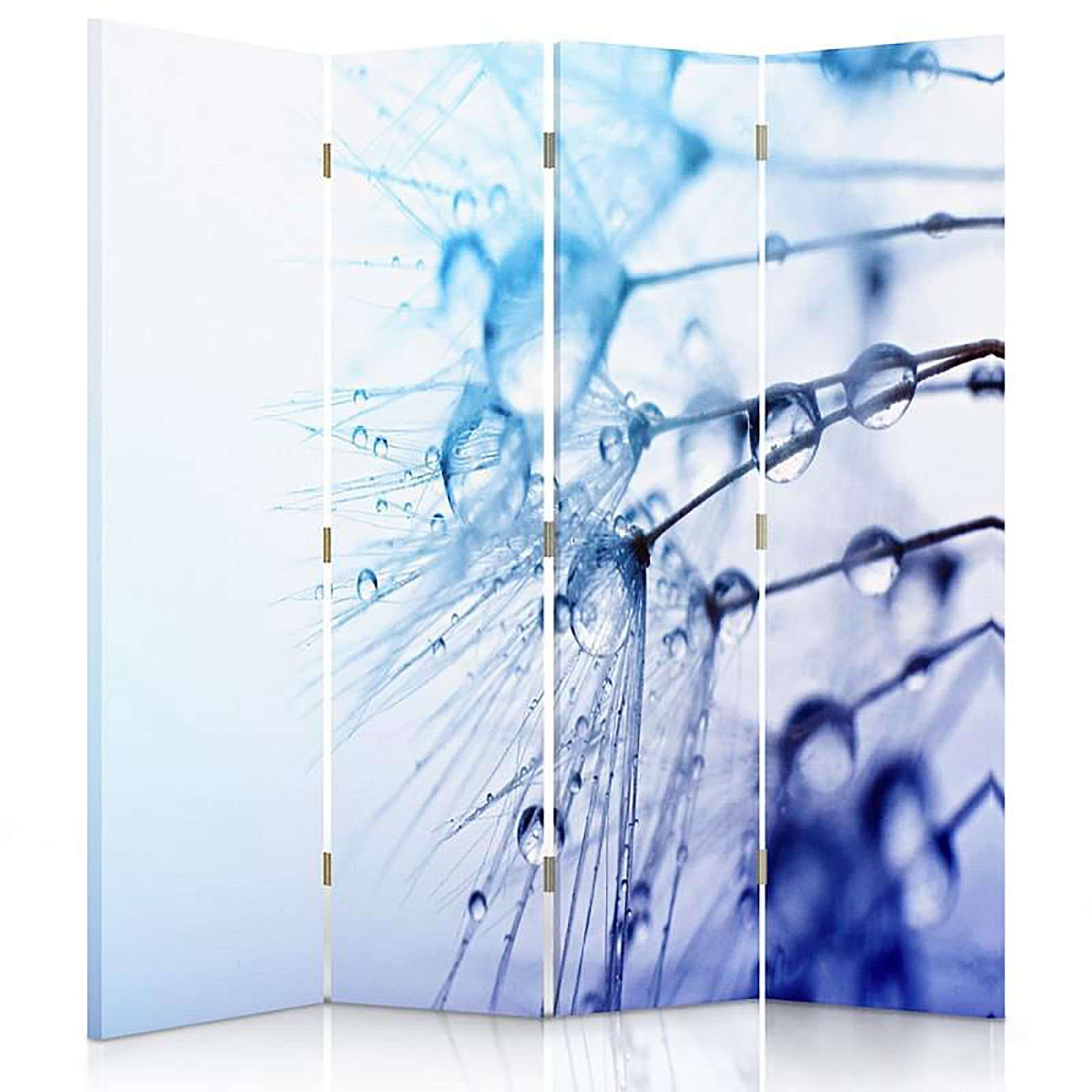 Paravent Design Gouttes d'Eau sur Pissenlit pour Déco Zen - 145 x 150 ...