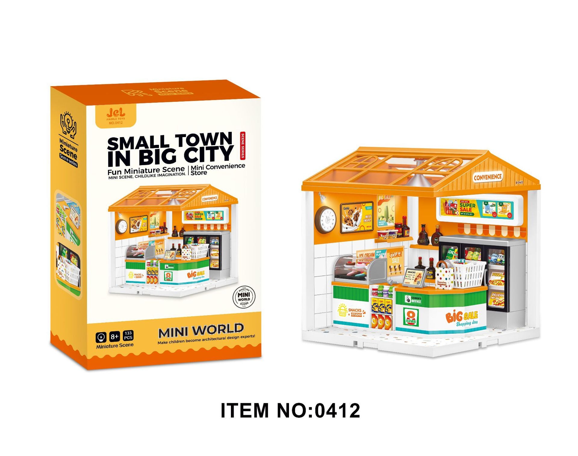 Blocs de construction LED,kit de mini maison de poupée à monter soi ...