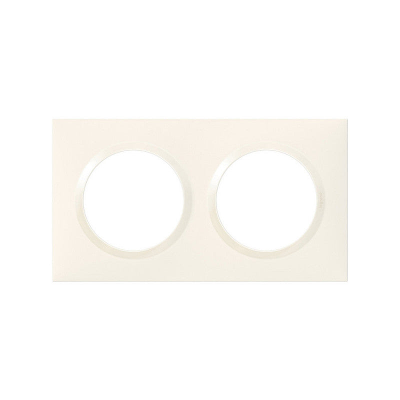 Plato doble Dooxie, LEGRAND, blanco | Leroy Merlin