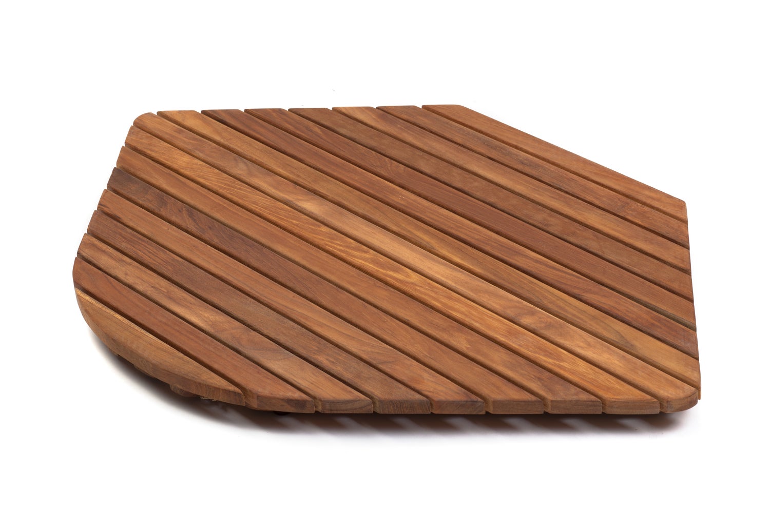 TARIMA DE DUCHA MADERA DE TECA ZENKOOI OL01341 ZENKOOI 58x58cm ...