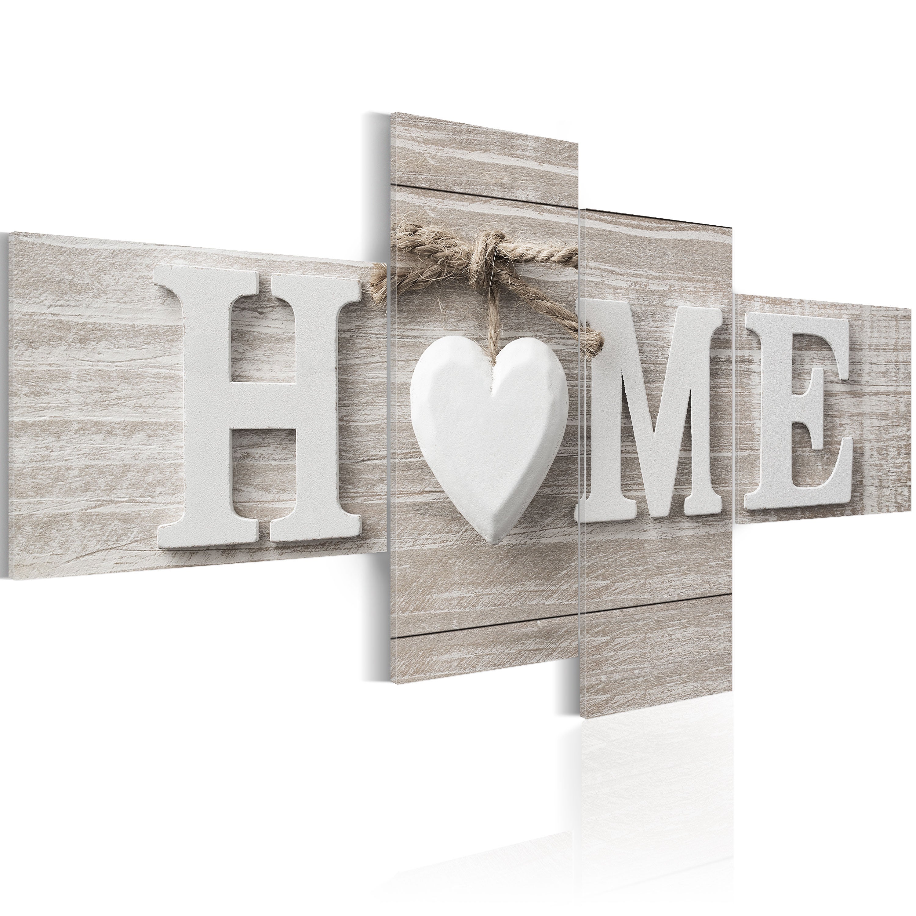 Tableau - Retro style: HOME [200x90] | Leroy Merlin