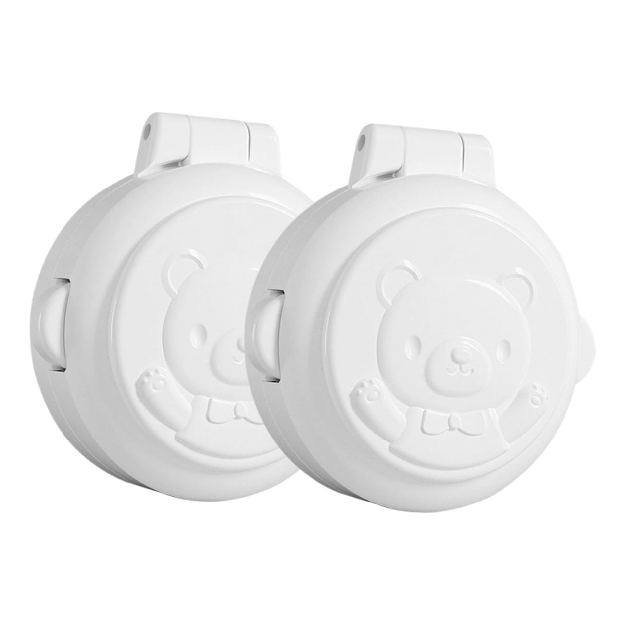 Lot De 2 Protections De Boutons De Sécurité Et Filles En Plastique ...