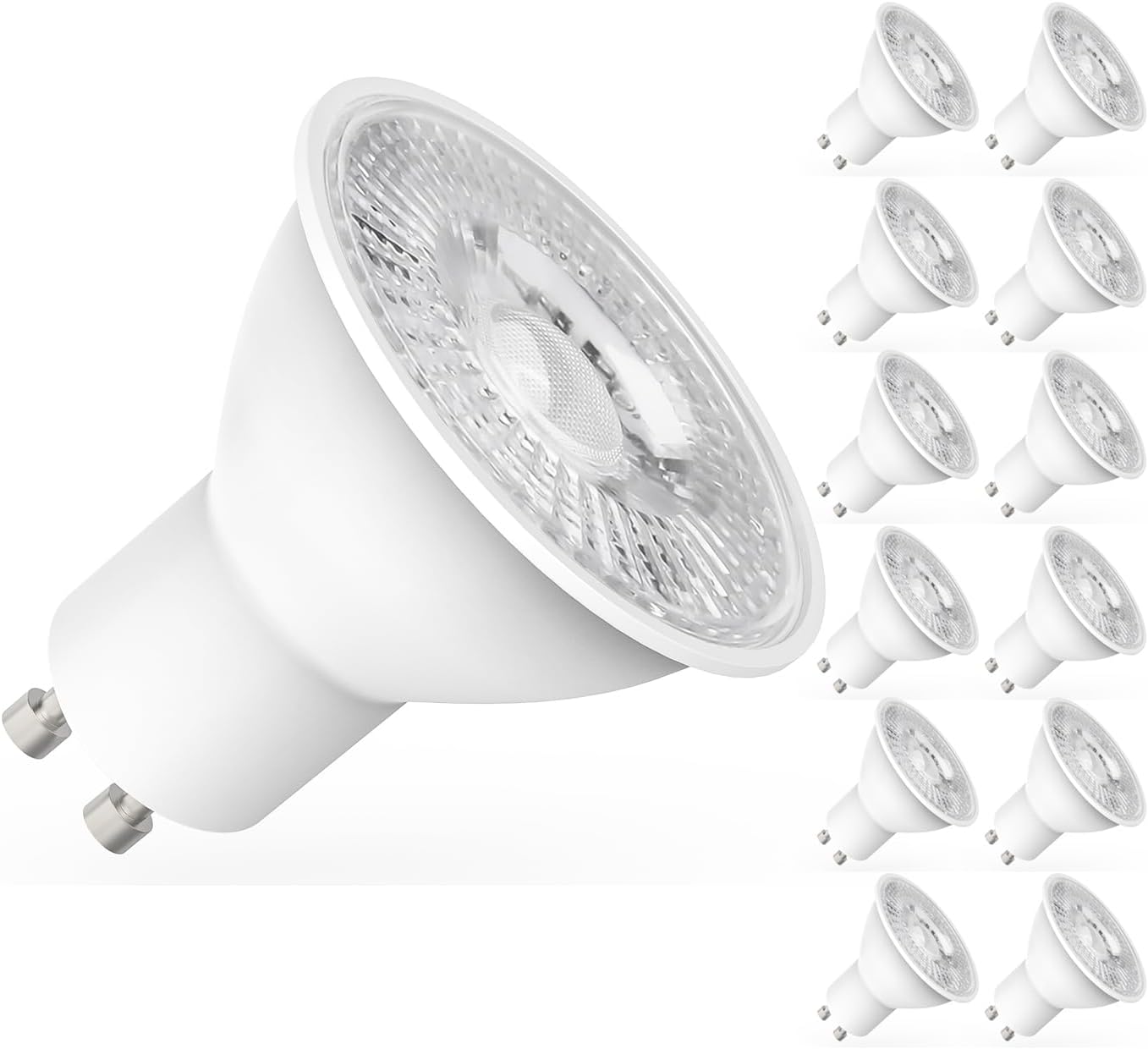 Ampoules LED GU10 5W Équivalent 50W, 450LM Blanc Neutre 4000K ...