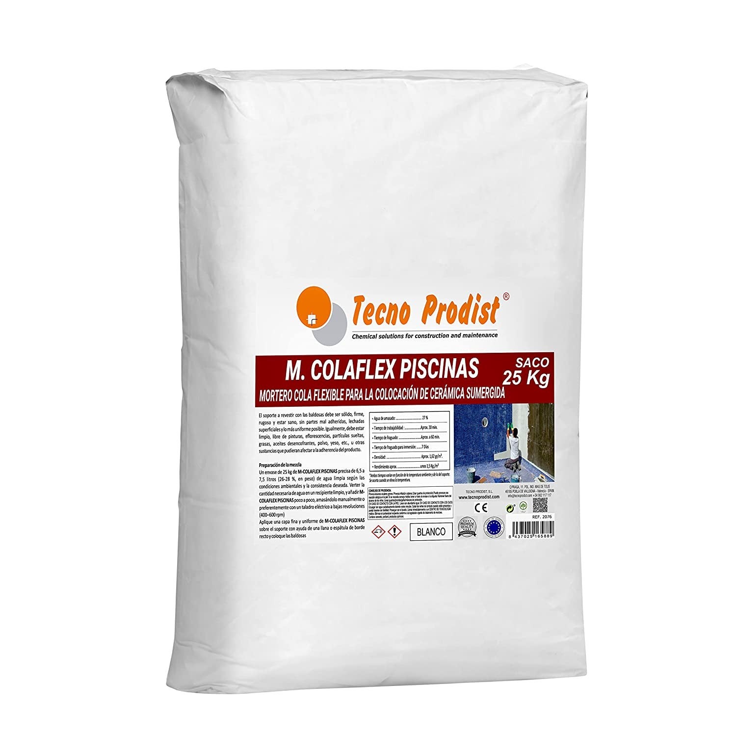 M-COLAFLEX PISCINAS di Tecno Prodist - Malta adesiva e flessibile per ...