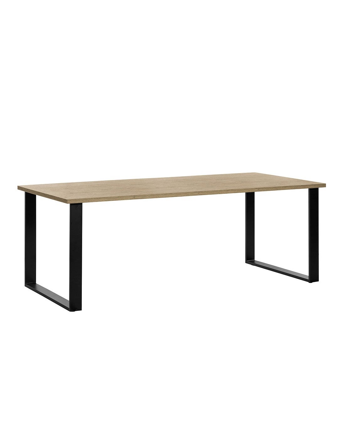 Table 8 personnes pour salle à manger collection NEWTON coloris chêne ...