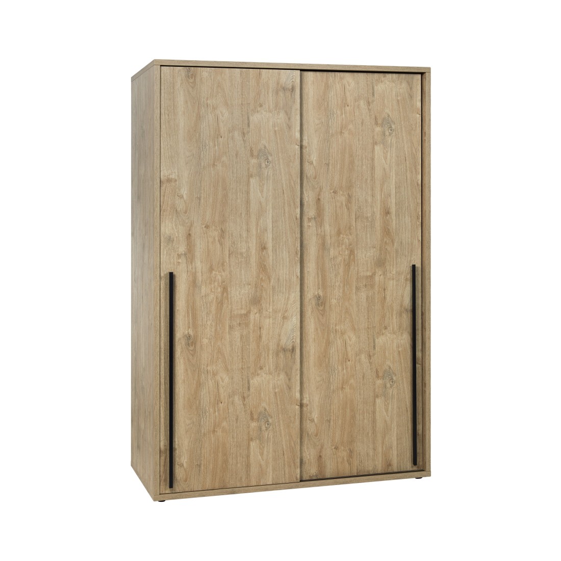 Armoire 2 portes coulissantes MEGEVE – L150 cm – Chêne doré – Style ...