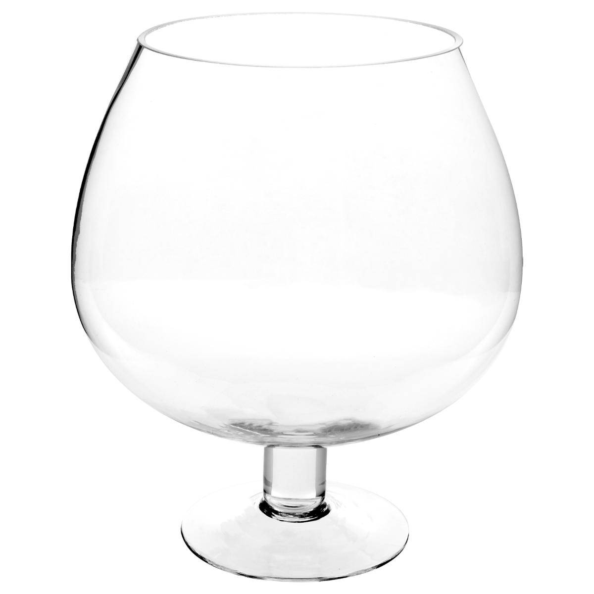 Copa de balón sobre pie - vidrio - H26 cm - Atmosphera créateur d ...