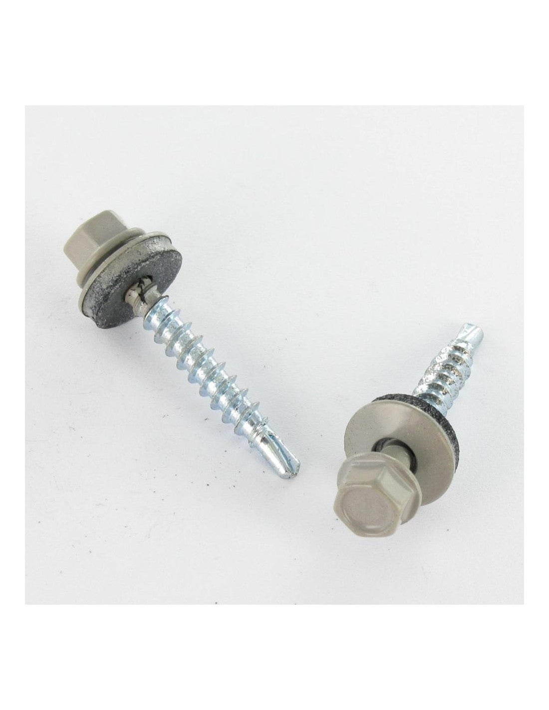 Vis autoperceuse Tête hexagonale TH 4.8X35 Rondelle d"étanchéite avec joint néoprene EPDM Acier ...