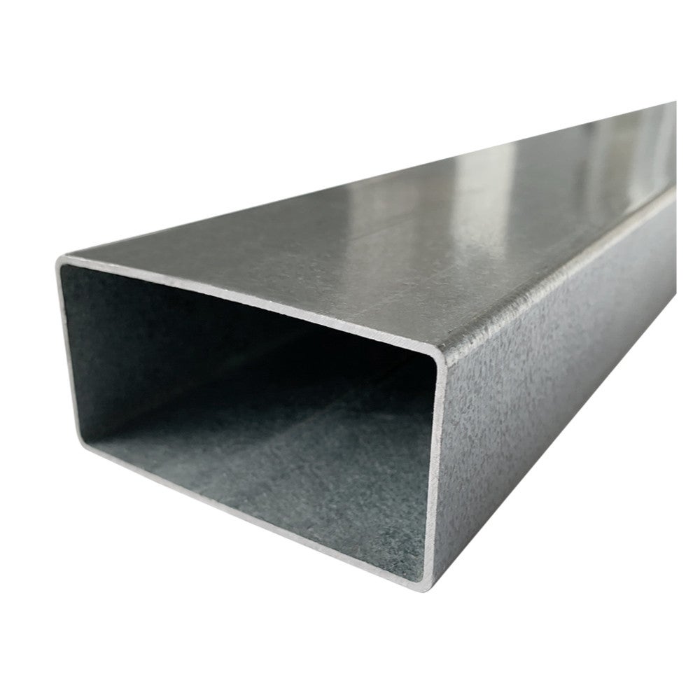 Poteau Acier Galvanisé AntiCorrosion 1 m POTEAU_GALV_80x40MM_1M | Leroy ...