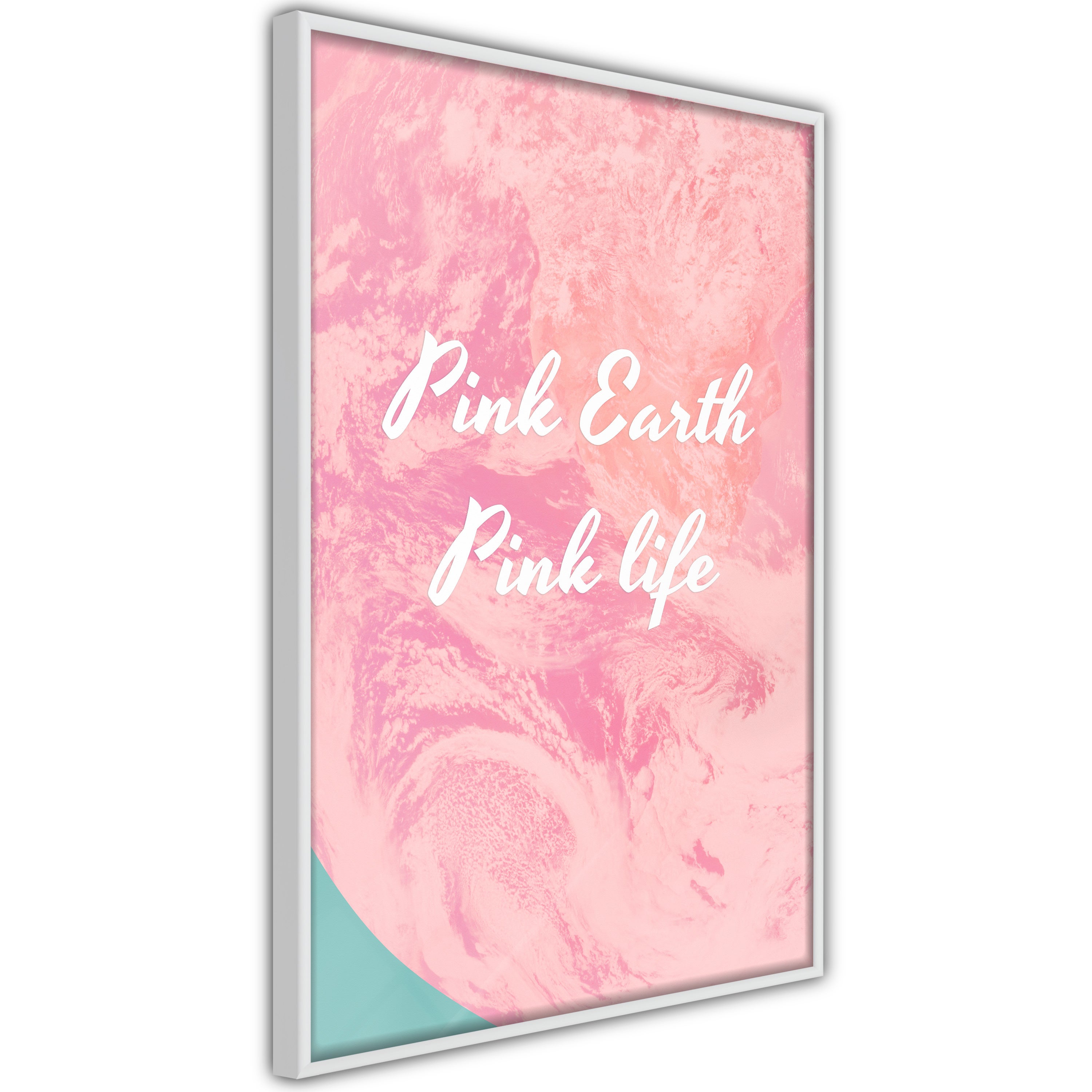 Poster et affiche - Pink Life - 30x45 | Leroy Merlin