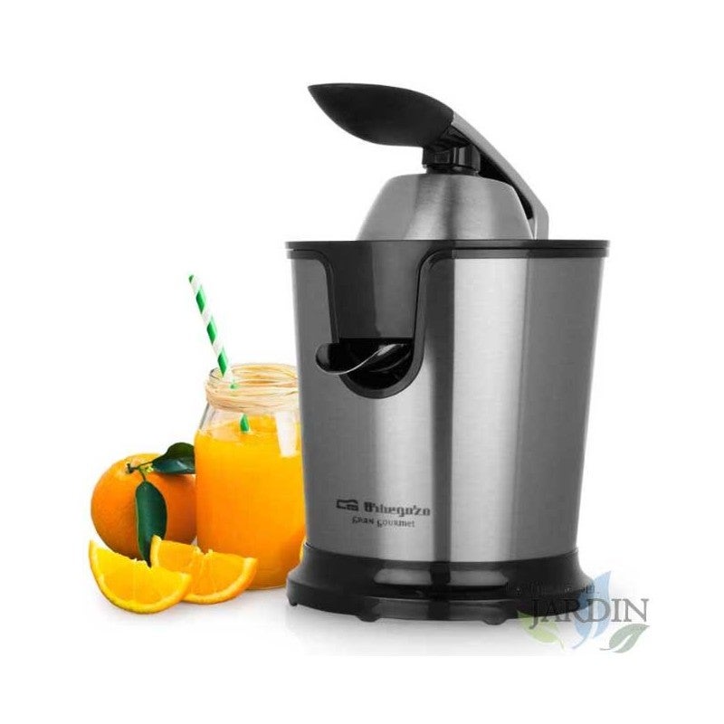 Exprimidor INOX 160W, motor AC, boquilla antigoteo, cuerpo, filtro y ...