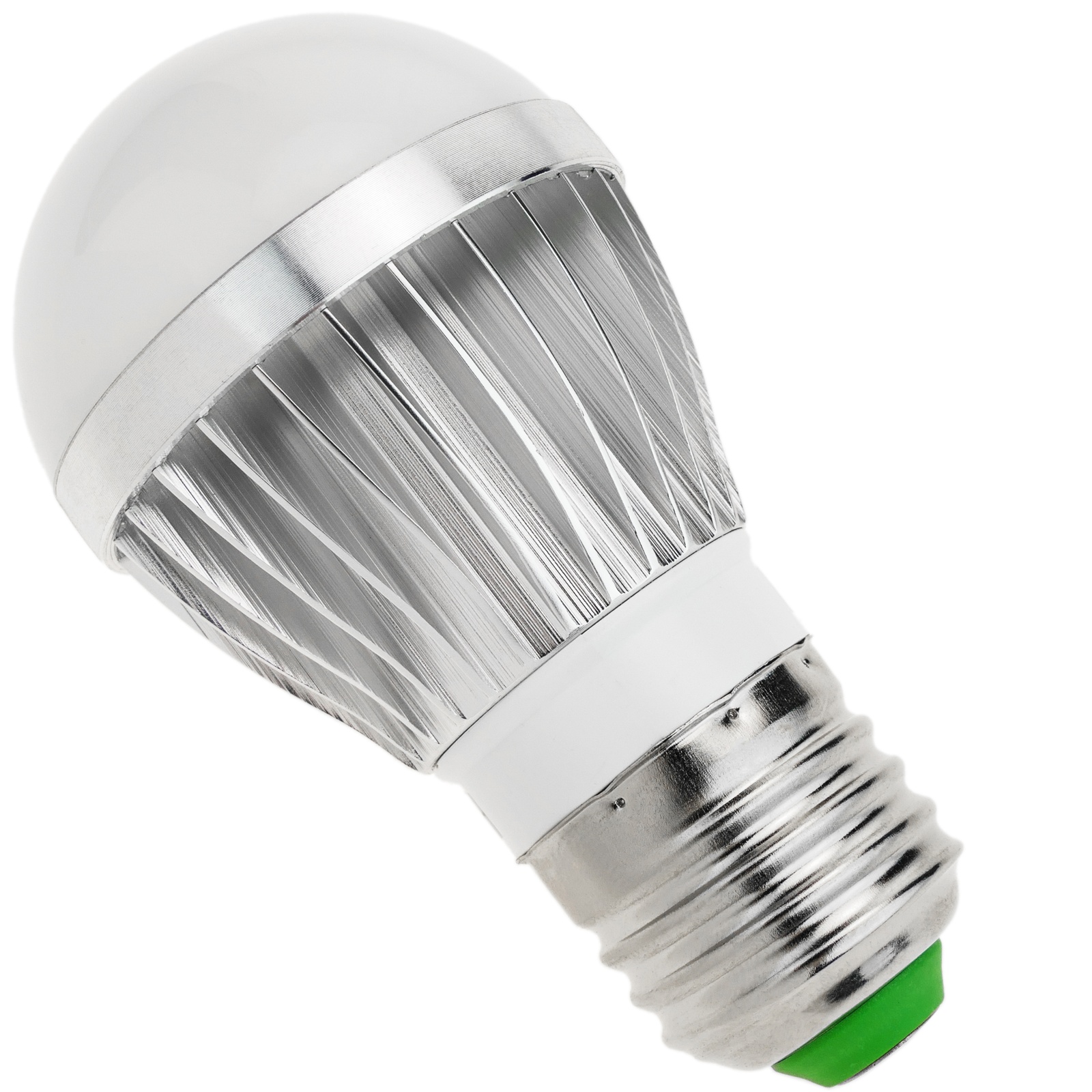 Bombilla LED bajo consumo de luz fría con 230VAC 3 W E27 G45 | Leroy Merlin