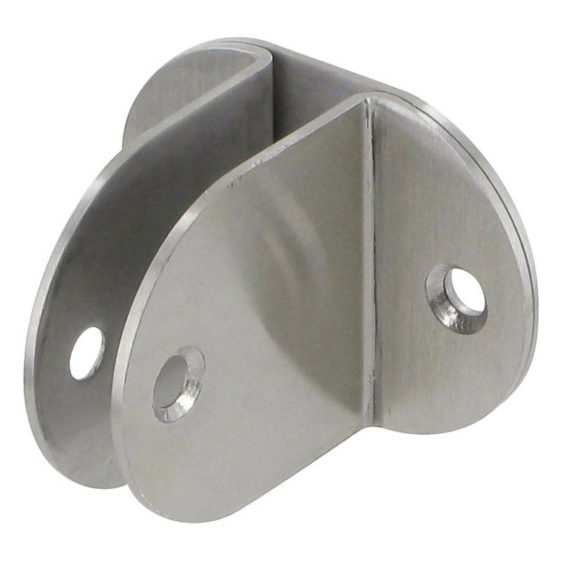 Support en u sur platine double arrondi - Décor : Satiné - Epaisseur ...