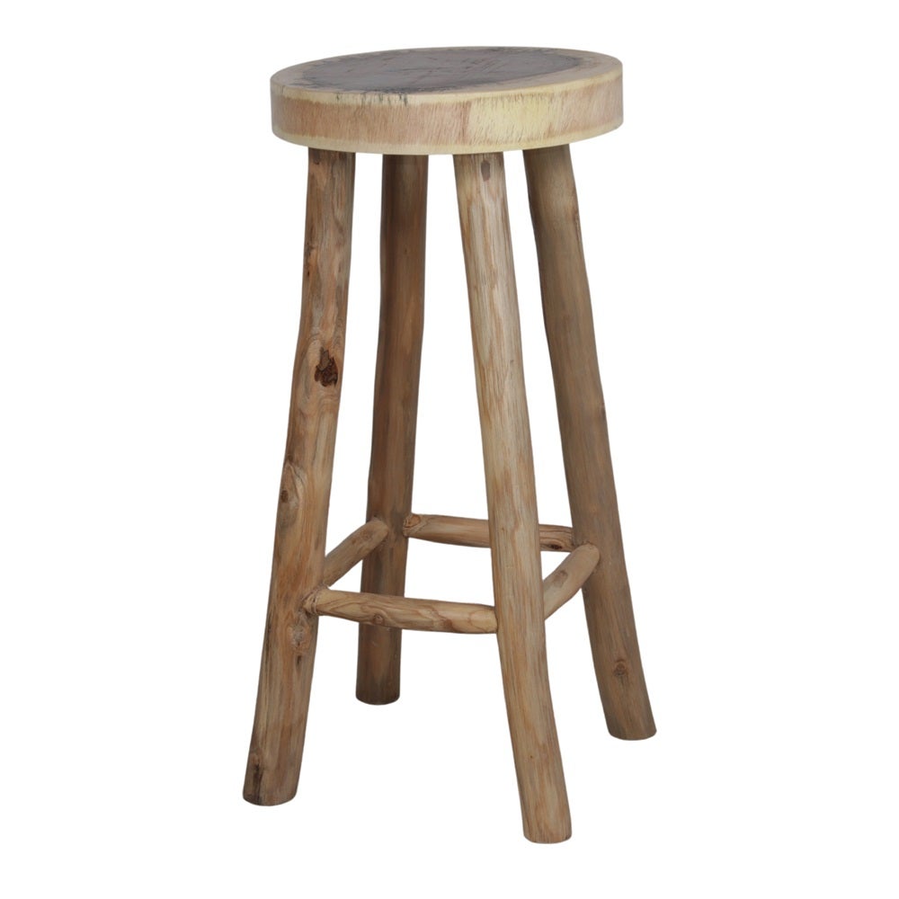 Tabouret Haut En Bois