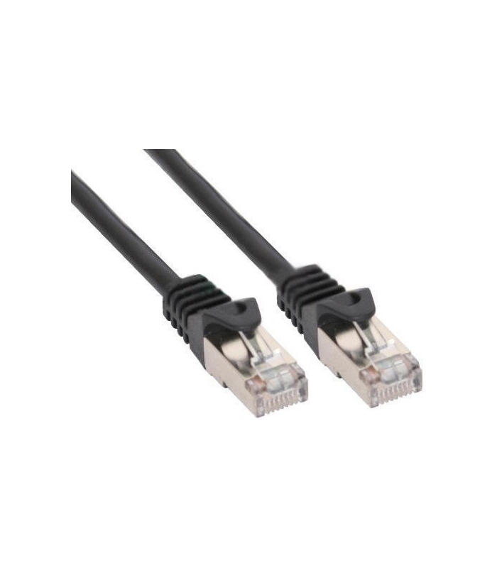C ble crois en ligne PC PC connexion directe s/ftp cat.6 noir 5m | Leroy Merlin