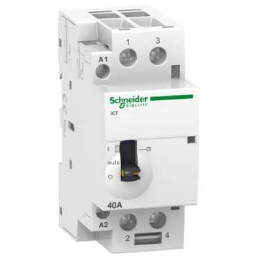 Contactor ICT 40A 2 NA 230/240V CA | Leroy Merlin