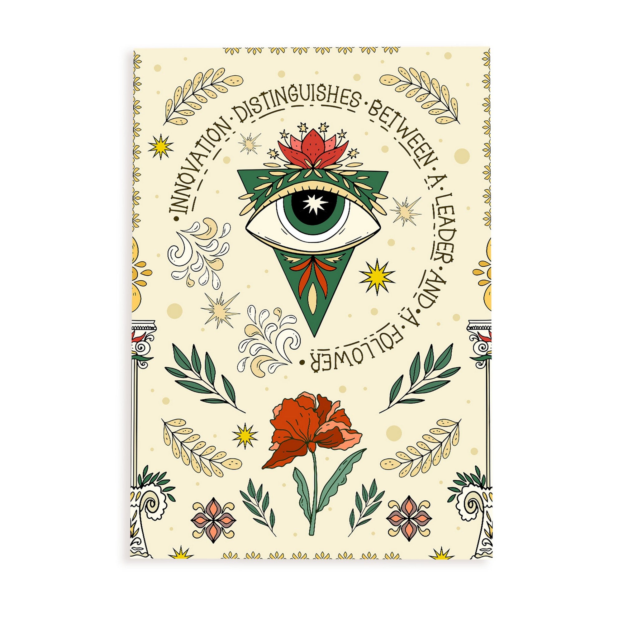 Lámina Poster De La Innovación Distingue Cuadros Decorativos Para Tu ...