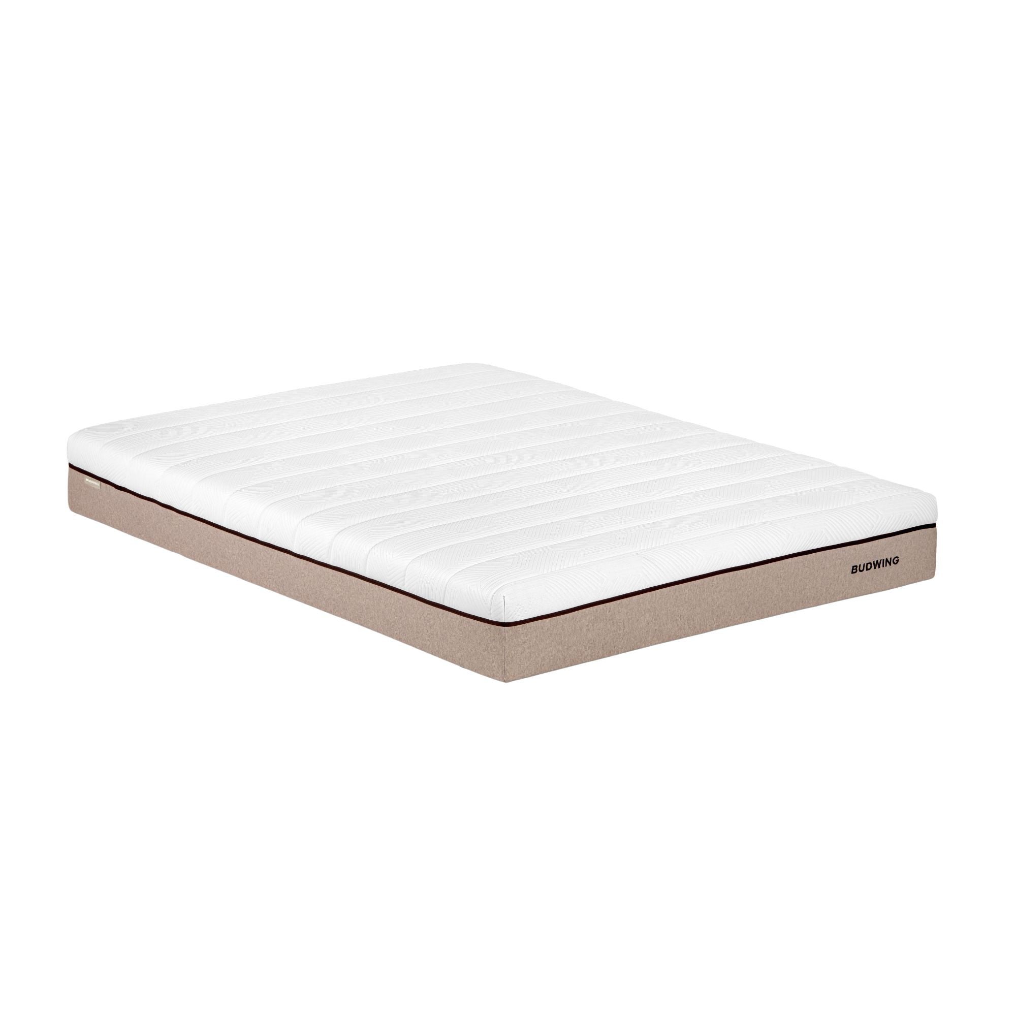 BUDWING Matelas Hybrid Max 140x190 cm avec Mousse à Mémoire de Forme et ...