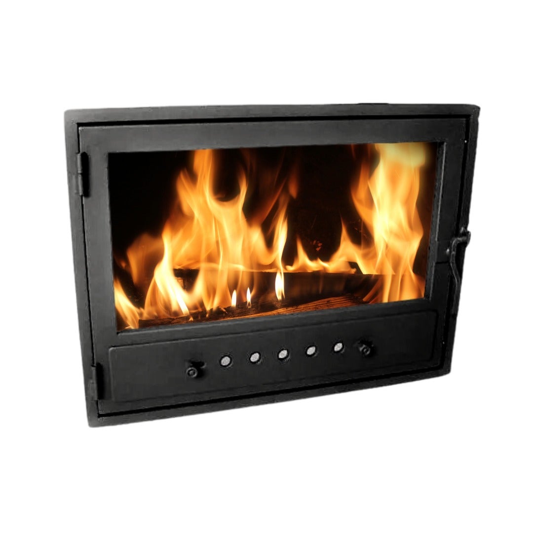 PORTE SPÉCIALE POUR CHEMINÉES DE CONSTRUCTION, UN VANTAIL, ARTISANAL ...