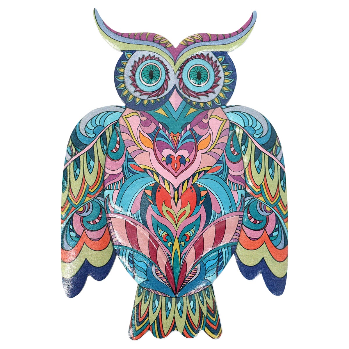 ORIGEN Home Decor Buho Jardin | Figura de Búho Gris - 23x16x1cm | Leroy ...