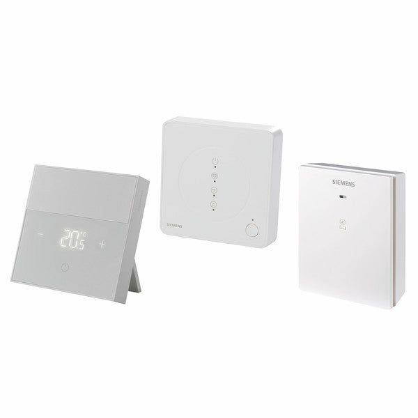 Pack Connected Home : Hub + thermostat sans fil + récepteur - SIEMENS : PACK2 | Leroy Merlin