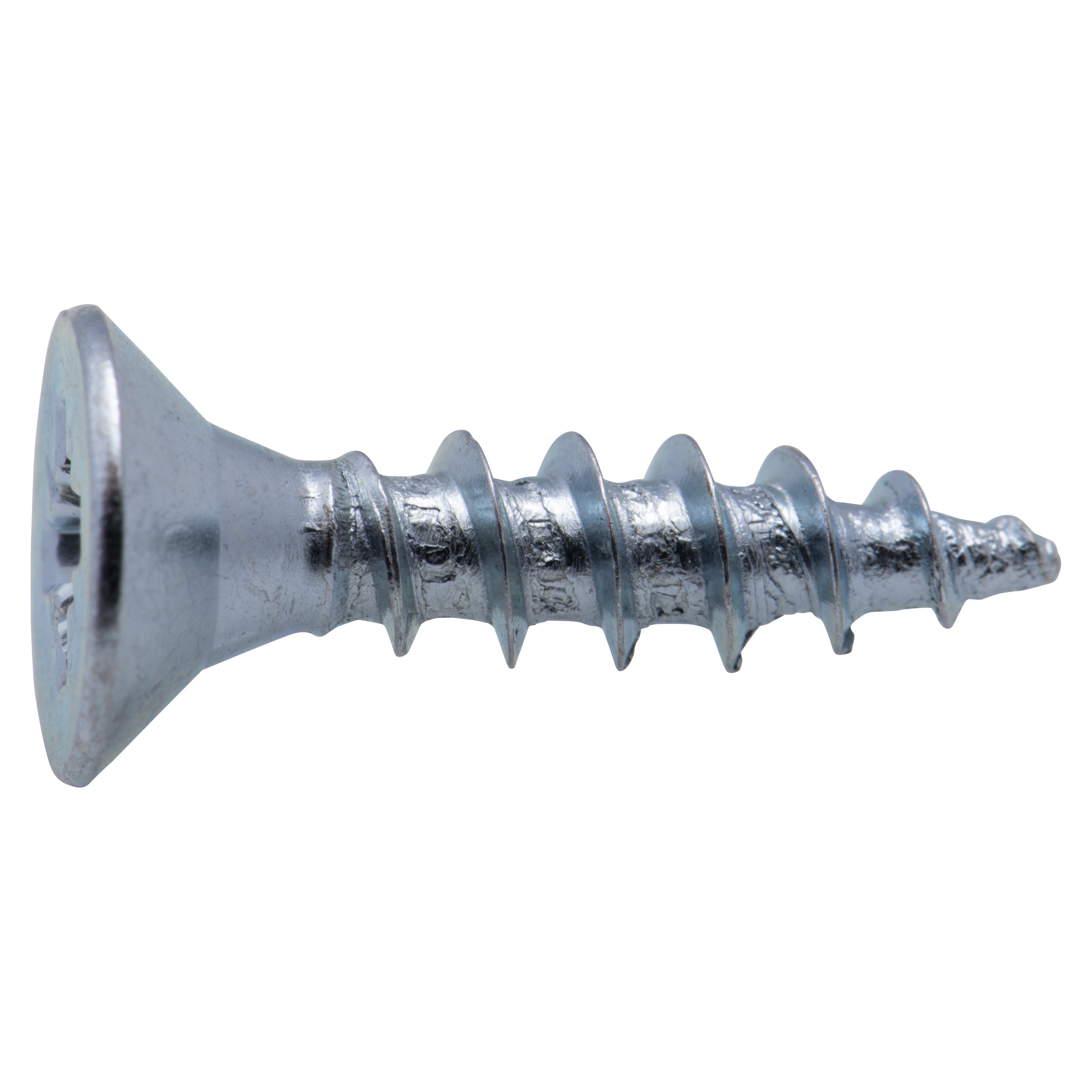 Vis à bois tête fraisée PZ zinguée Viswood filet total 4,5x30 mm (x14 ...