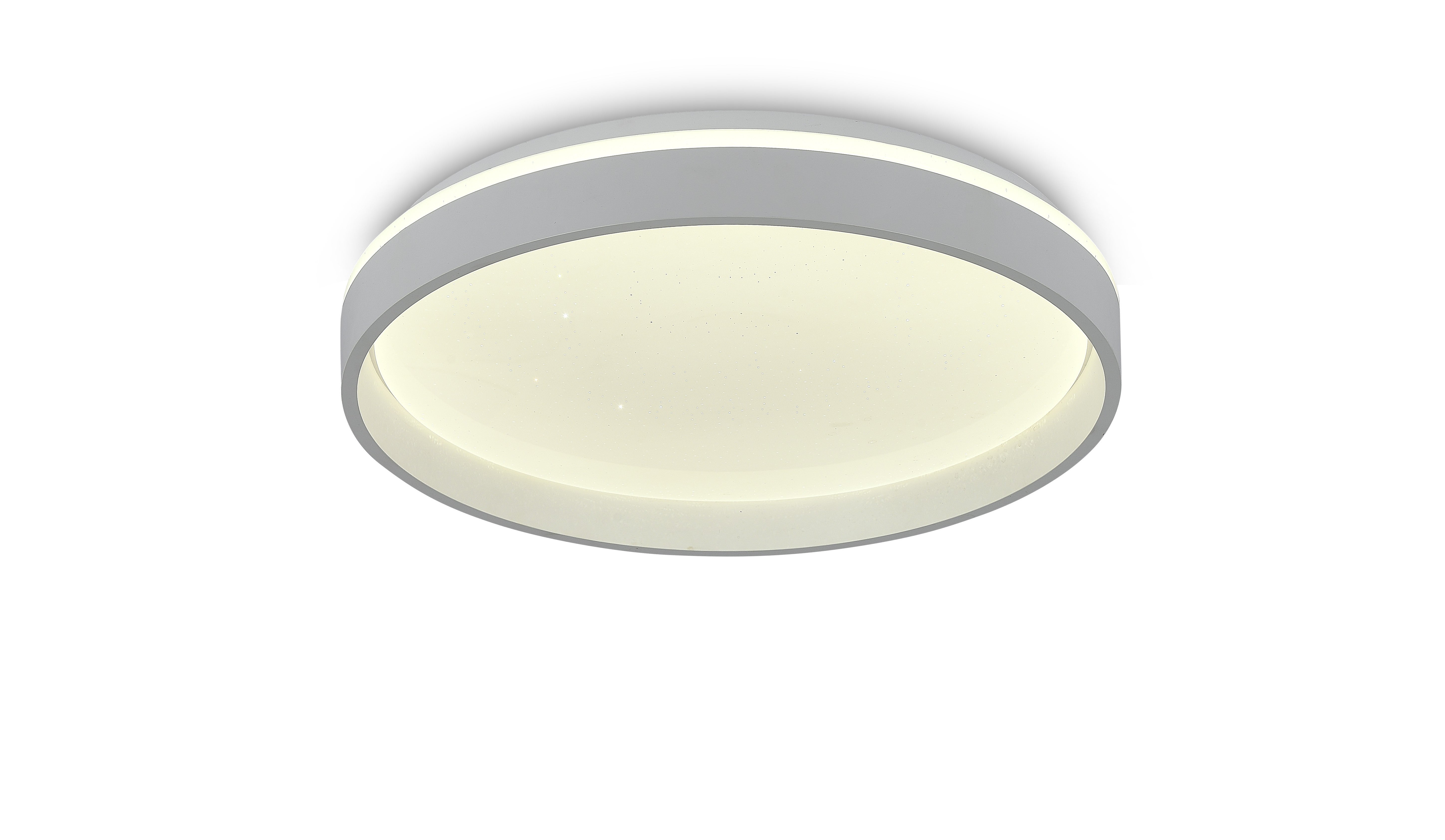 Plafón lámpara de techo color blanco. Luz LED 56W REGULABLE, 3 tonos de ...