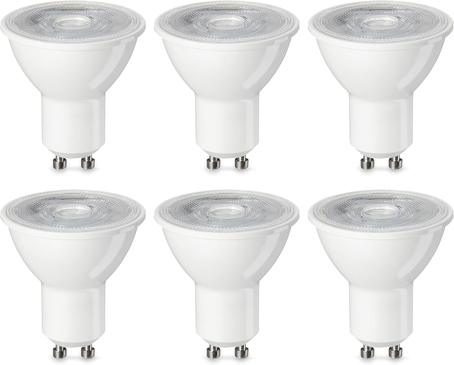 Lot de 6 ampoules spot LED E27 5 W (équivalent 50 W) lumière chaude ...