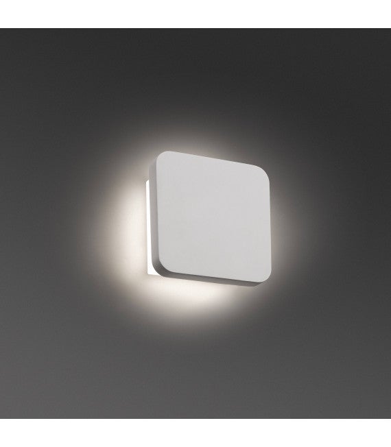 Faro Elsa - Aplique de pared interior LED integrado Yeso blanco | Leroy ...