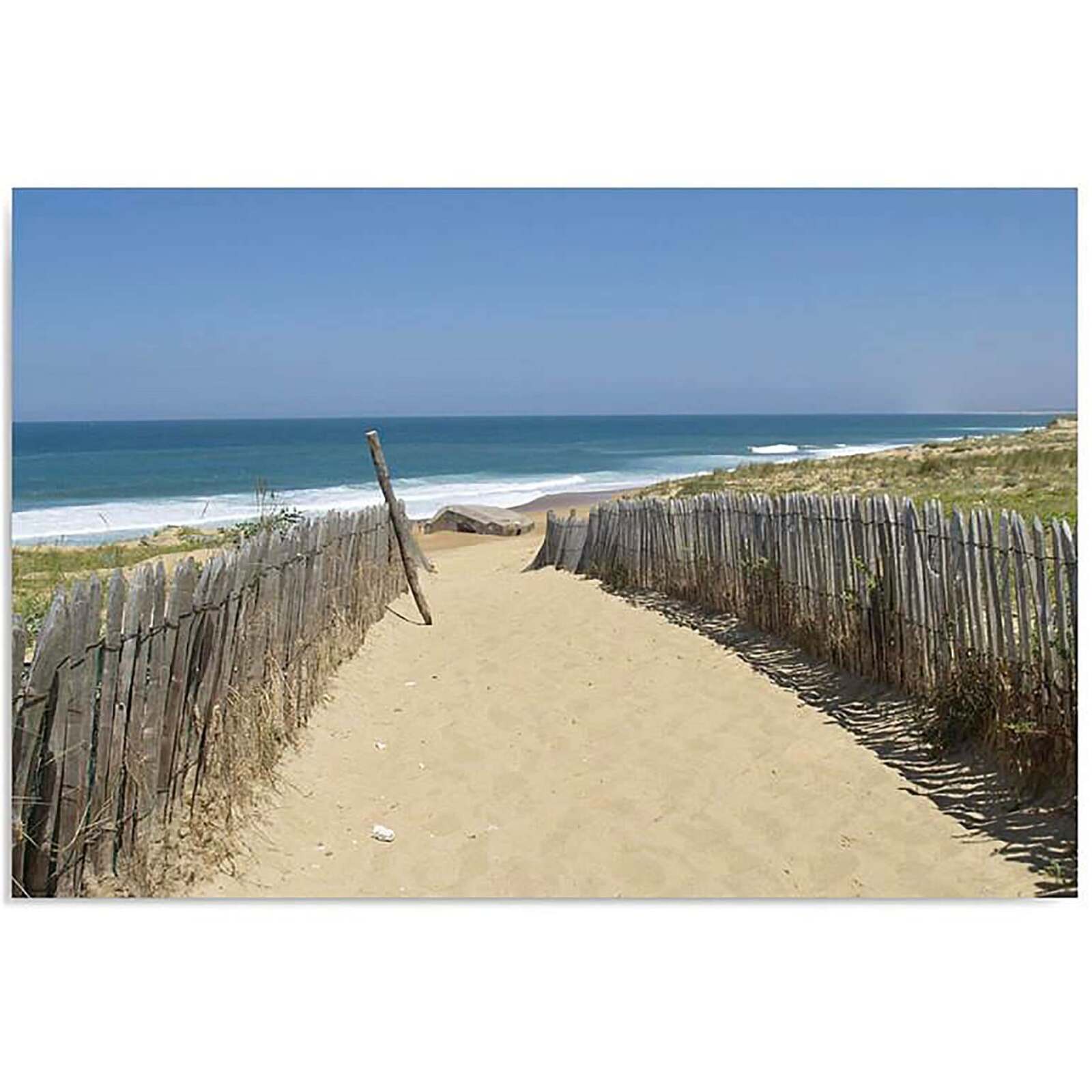 Tableau la route de la plage 5 - 120 x 80 cm | Leroy Merlin