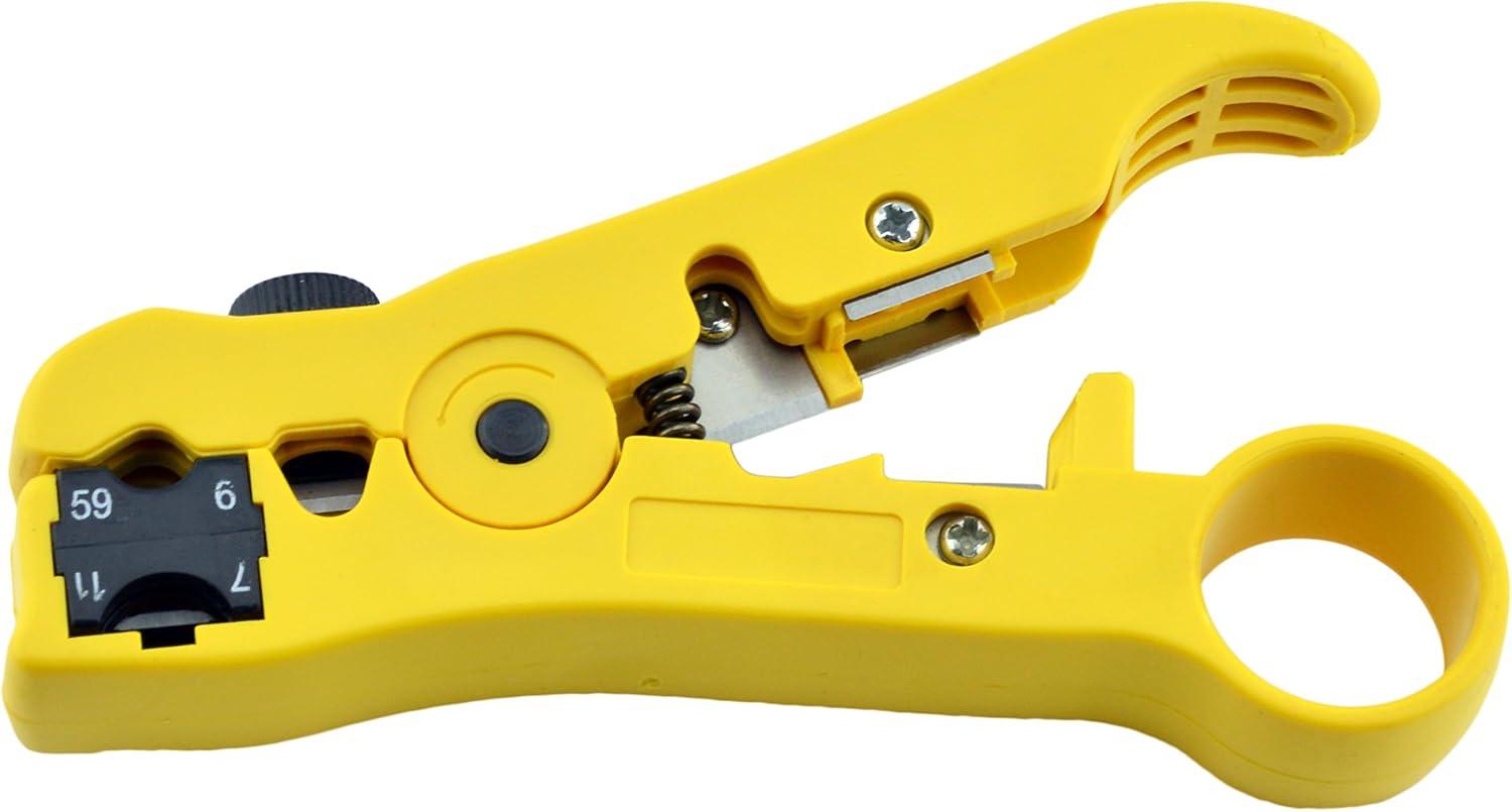 Pelacables Universal - Herramienta Pelacables - Cable Coaxial (RG59 ...