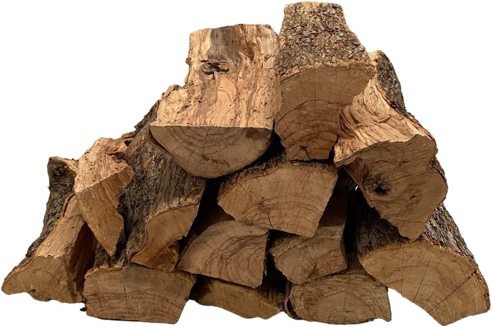 Legna da Ardere di Ulivo, ACQUAVERDE, 6 cartoni da 15 kg (90 Kg ...