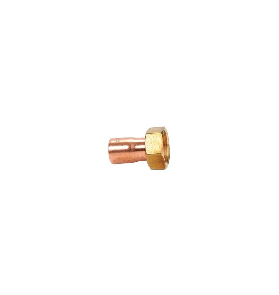 DEMI-UNION CUIVRE FF AVEC ECROU PIVOTANT 3/4 x 22 | Leroy Merlin