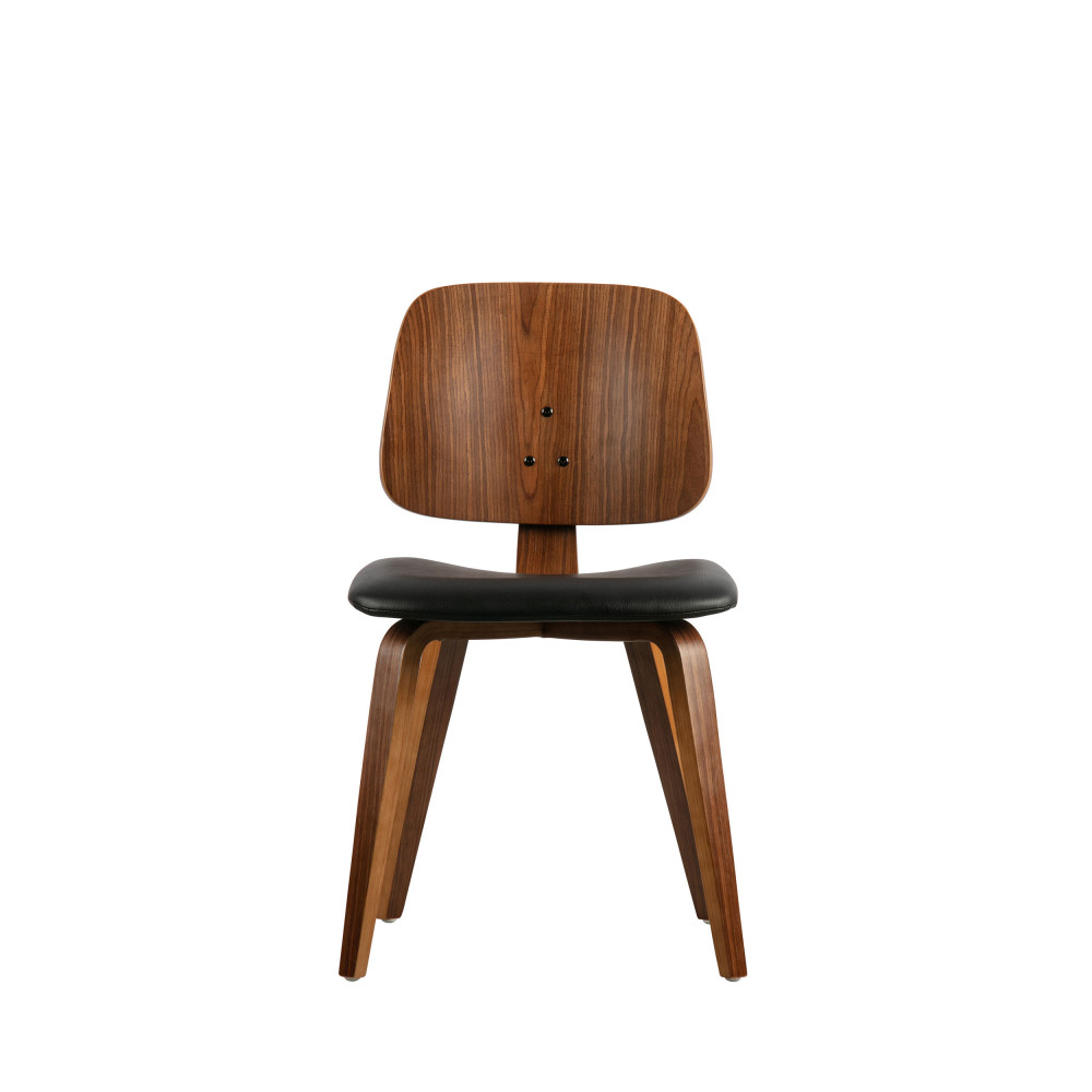 Classic - Chaise en bois et simili - Bois foncé | Leroy Merlin