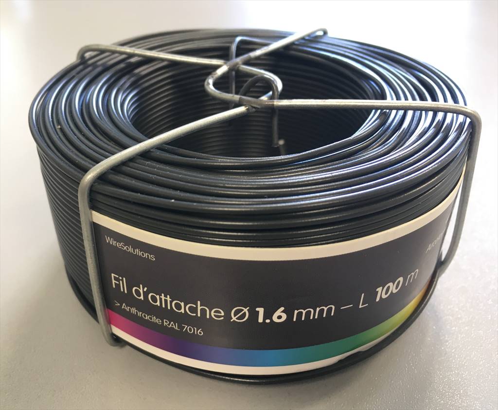 Fil d'attache gris, 1,60 mm x 100 m | Leroy Merlin