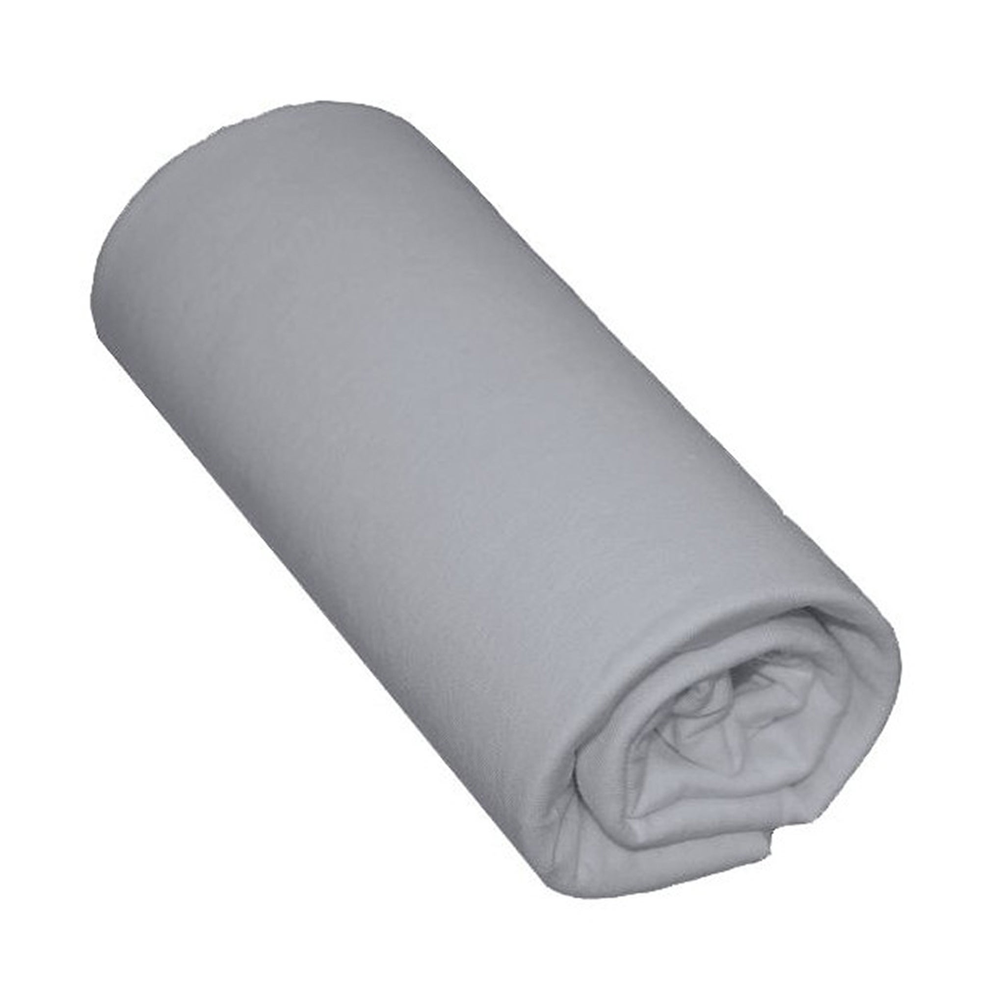 Drap Housse Bébé 100% Coton Gris 60x120 - Bonnet 15 cm | Leroy Merlin