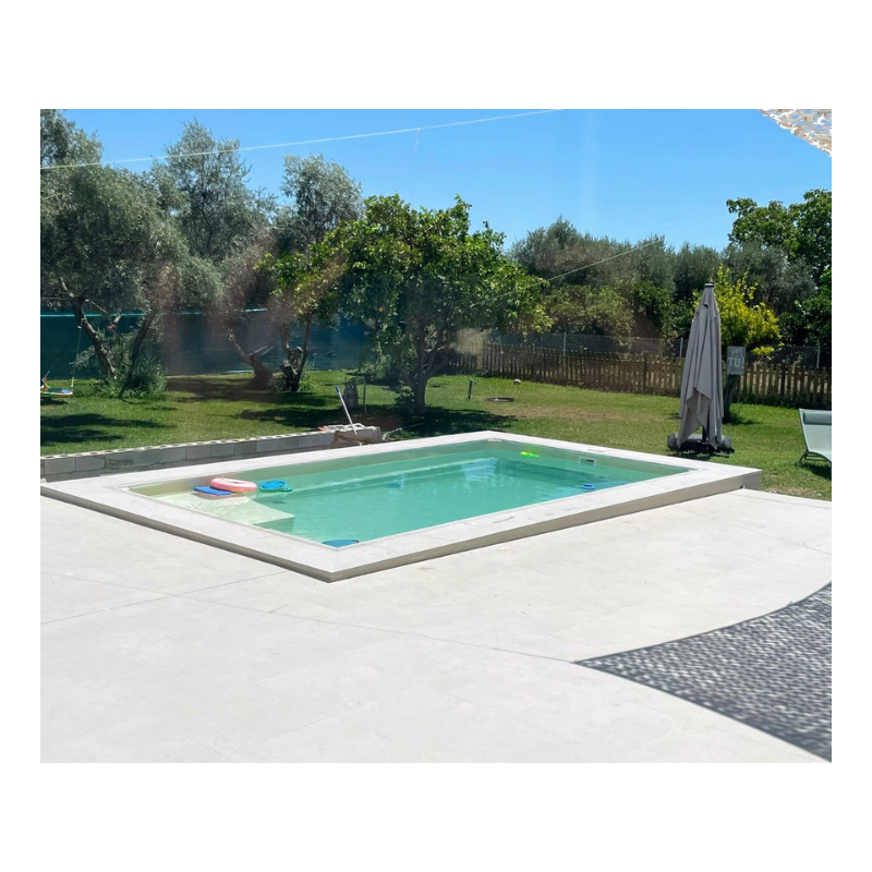 Piscina Modelo Kenya Enterrar 6,34 x 3,54 metros | Leroy Merlin