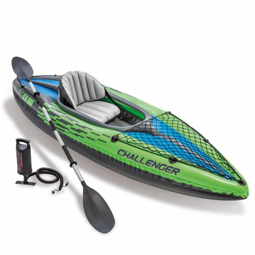 Canoa gonfiabile 'challenger k1' cm 274 x 76 x 33 - 1 posto | Leroy Merlin