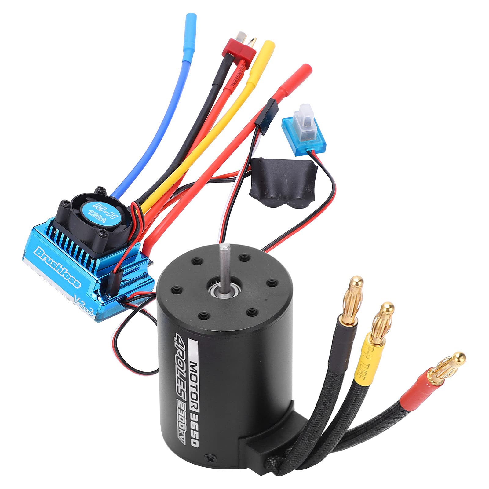Kit ESC sans balais étanche 120A pour voiture 1/10 RC | Leroy Merlin